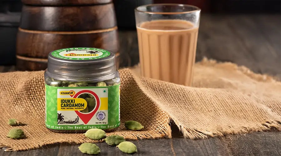 Kisaansay Idukki Cardamom for Winter Cold, Cough, Digestion – KisaanSay