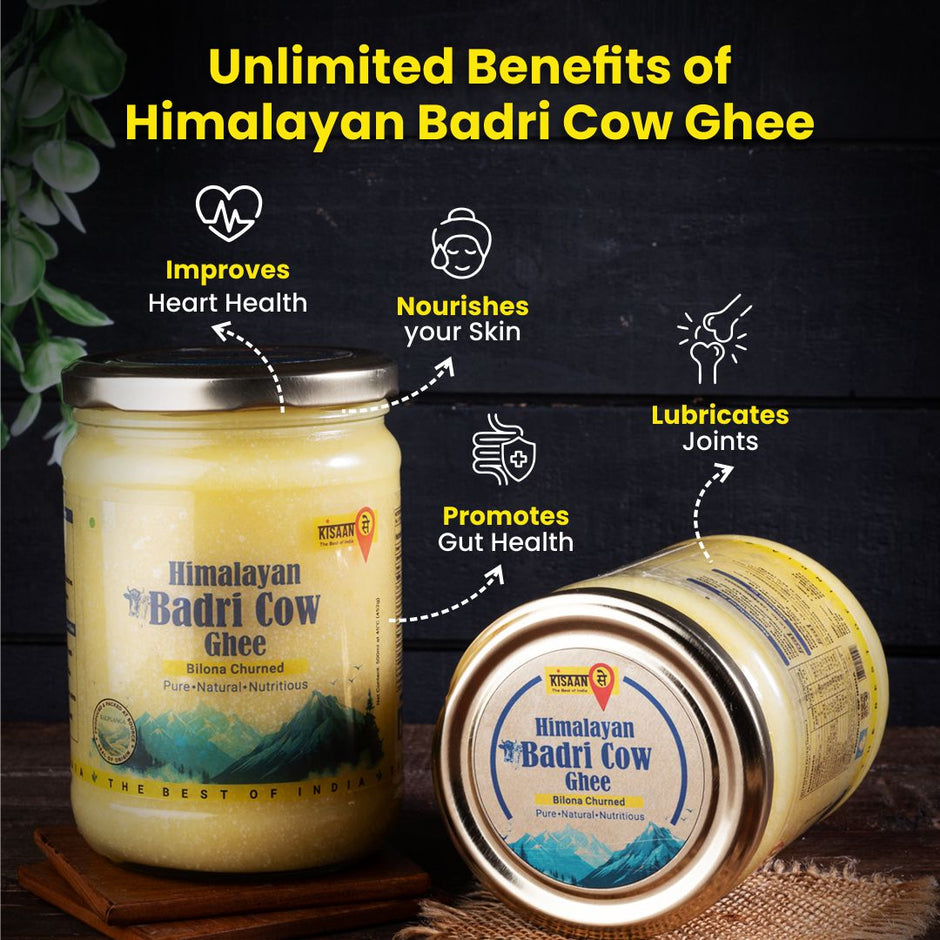 Shop Ghee & Oil | Desi A2 Ghee & Cold-pressed Oil | KisaanSay